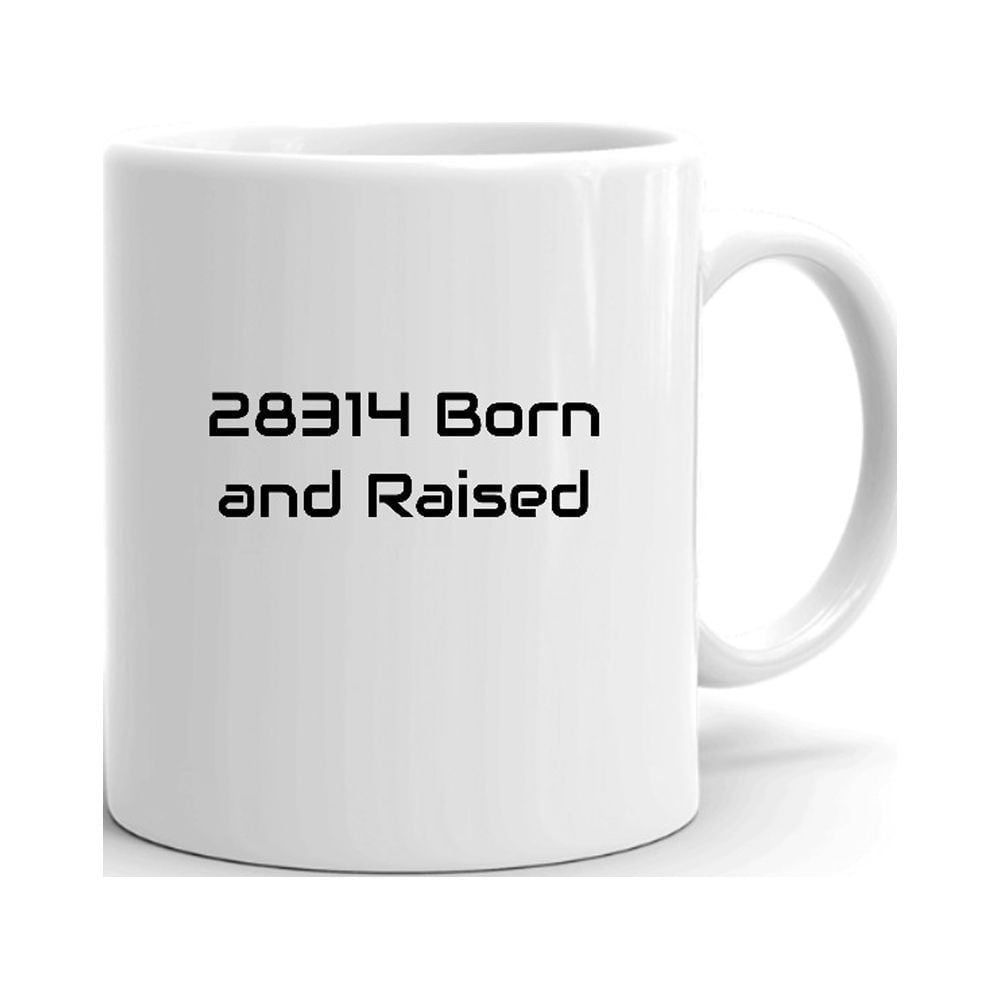 28314 Born And Raised Ceramic Dishwasher And Microwave Safe Mug ...