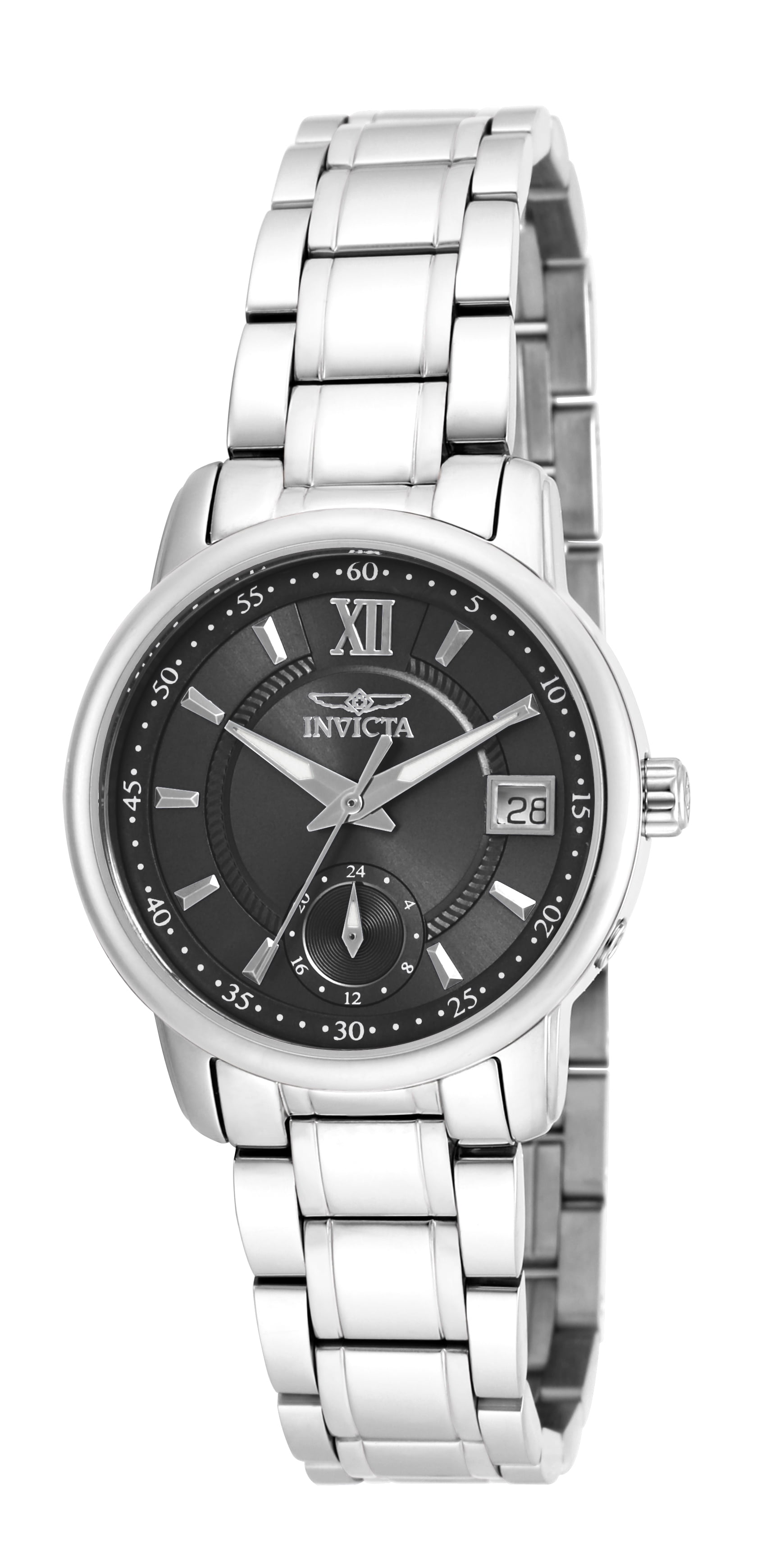 Invicta Women's 18008 Specialty Analog Display Swiss Quartz Silver ...