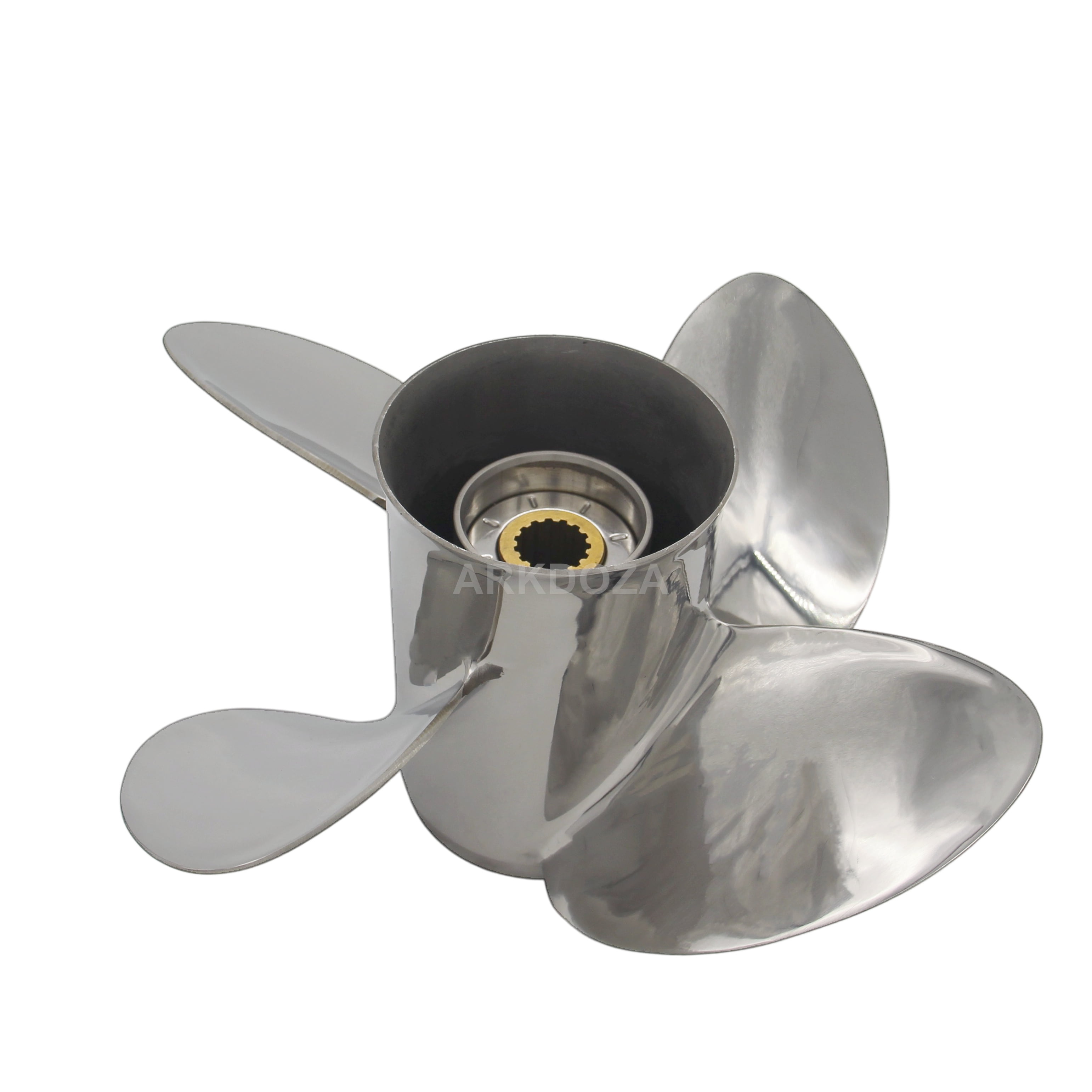 Boat Propeller 13x19 for Suzuki Outboard 60-300HP 4 Blades Stainless ...