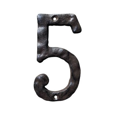 Village Wrought Iron Number Decorative 7 Small - Walmart.com