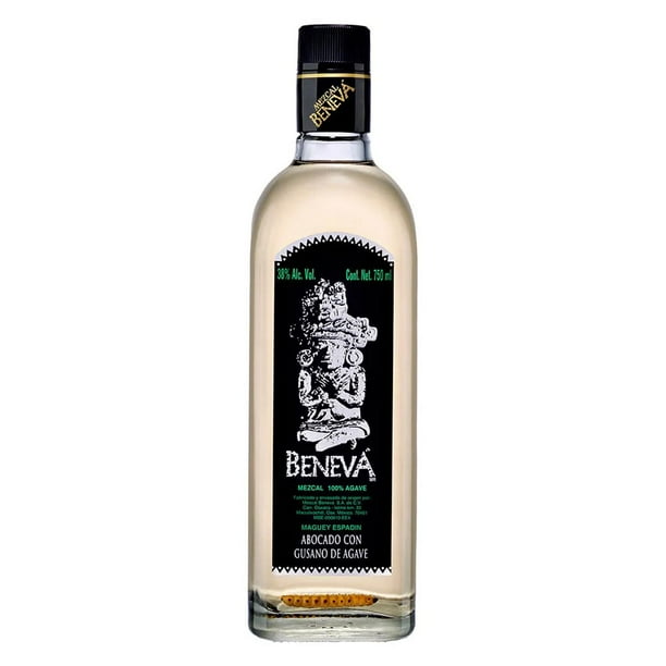 Pack de 12 Mezcal Beneva Abocado c/Gusano 750 ml | Walmart en línea