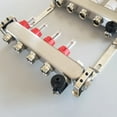 Tube Distribution Manifold Pipe Stainless Steel Underfloor Heating DN25 ...