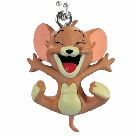 Tom and Jerry Nakayoshi Mascot Jerry Jump Ver. Figure Keychain ...