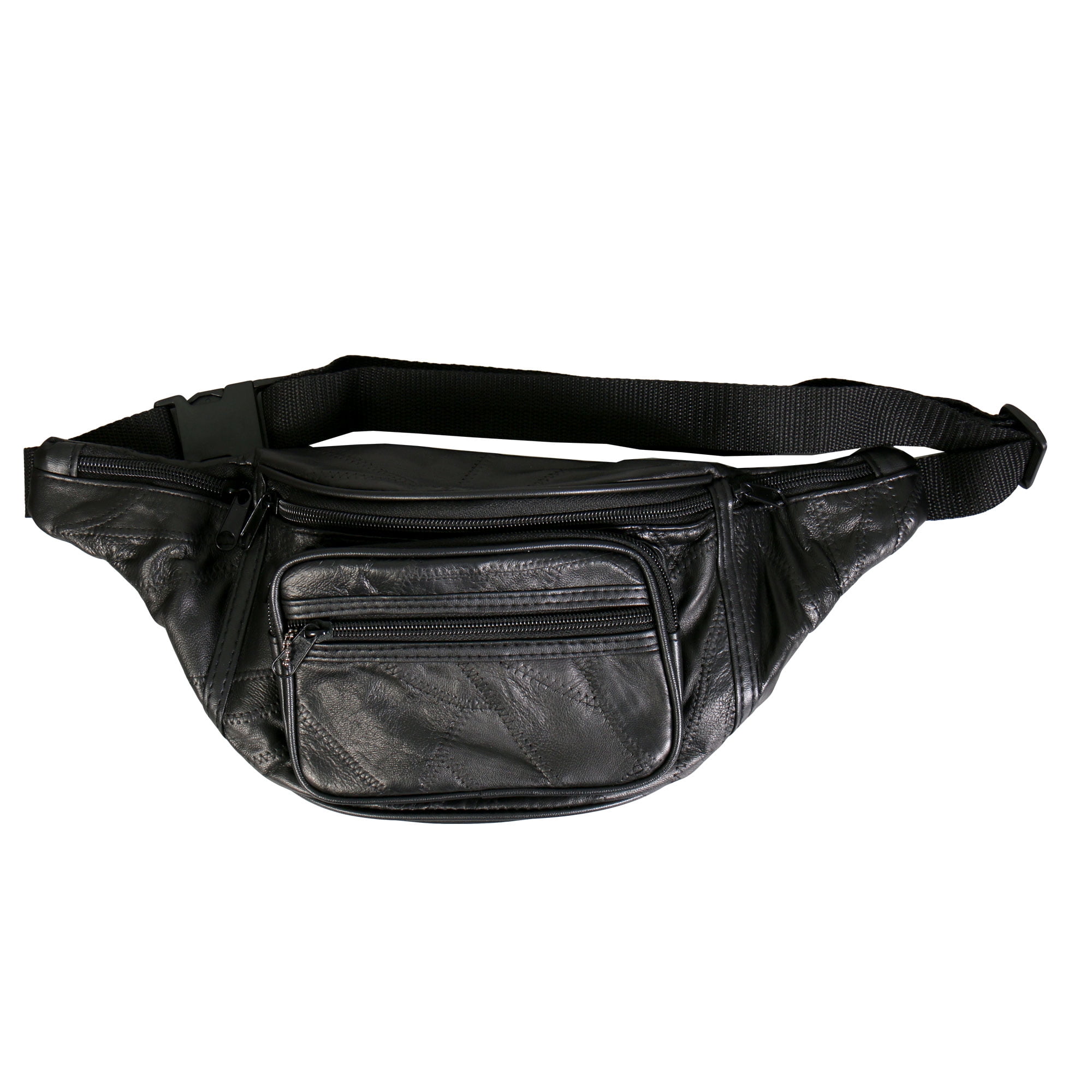Hot Leathers BGA1008 Patchwork Leather Belly Bag 16 X 6 - Walmart.com