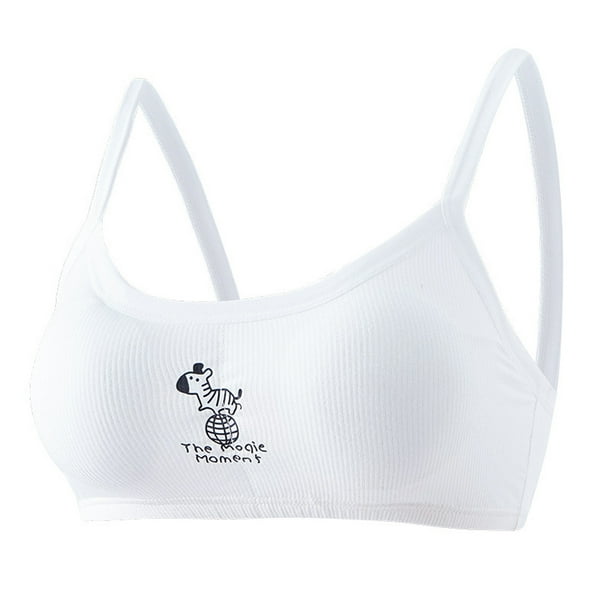 HeroNeo Girls Training Bra for 8-10-12-14 Years Old Teenage Solid Color ...