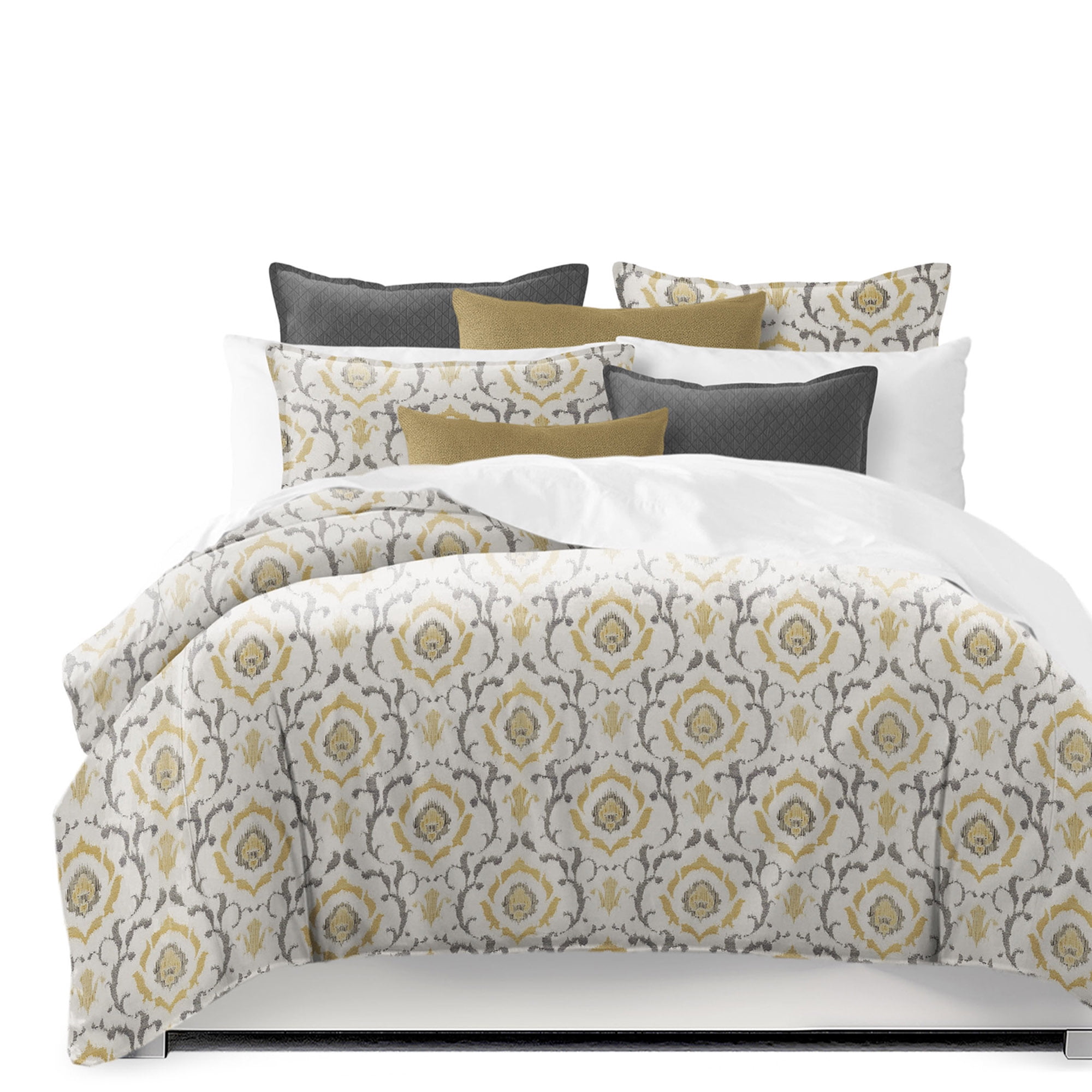 Tandoori Gold Super Queen Comforter & 2 Shams Set, plus 2 bonus ...