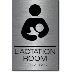 Lactation Room Sign-Steel / Black(4 Units) - Walmart.com