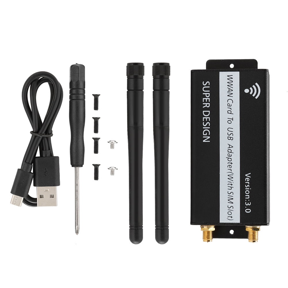 Adaptador Mini PCI-E a USB, ranura para tarjeta SIM con carcasa para ...