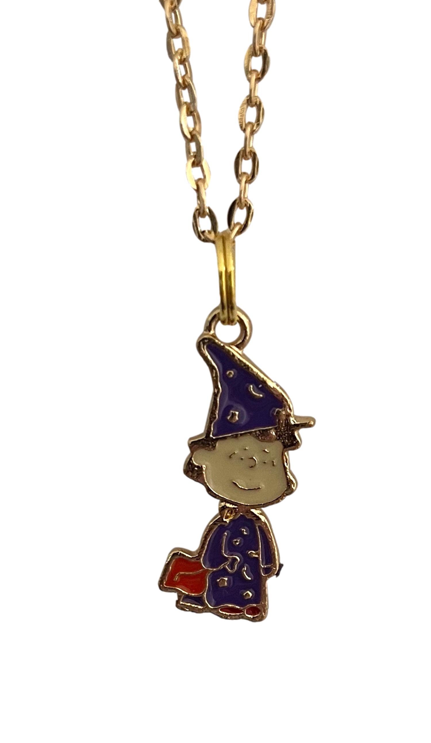 Wizard Lionel Necklace Peanuts Classic Cartoon Pendant Jewelry ...