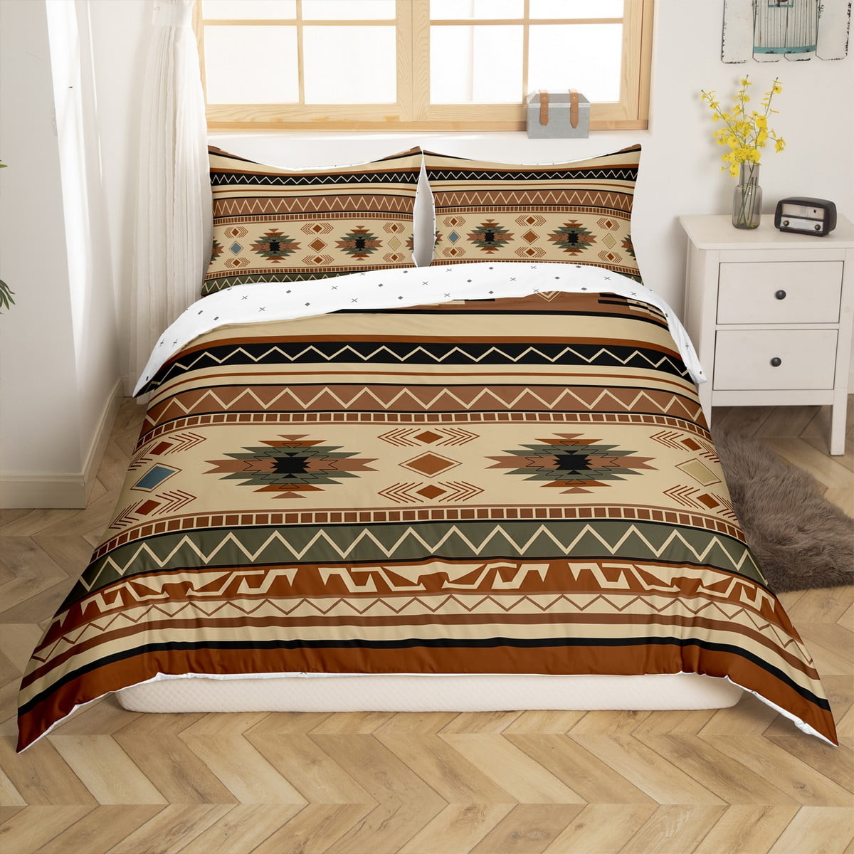 Click here for Erosebridal Tribal Aztec Comforter Cover Queen boh... prices