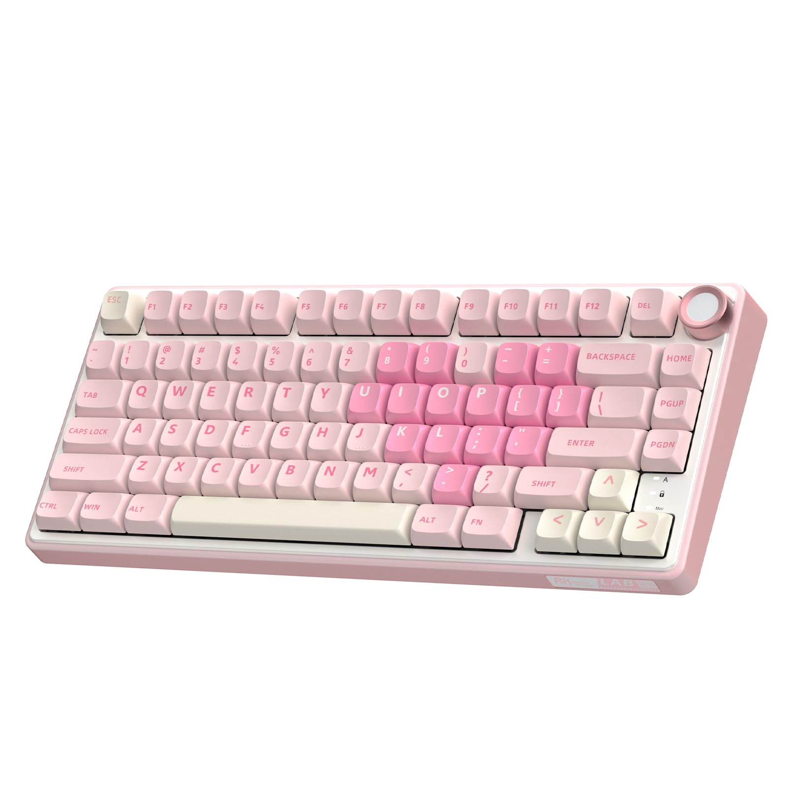RK ROYAL KLUDGE R75 Wireless Mechanical Keyboard, 75% Creamy Gaming ...