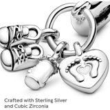 PANDORA My Little Baby Charm - 798106CZ - Walmart.com