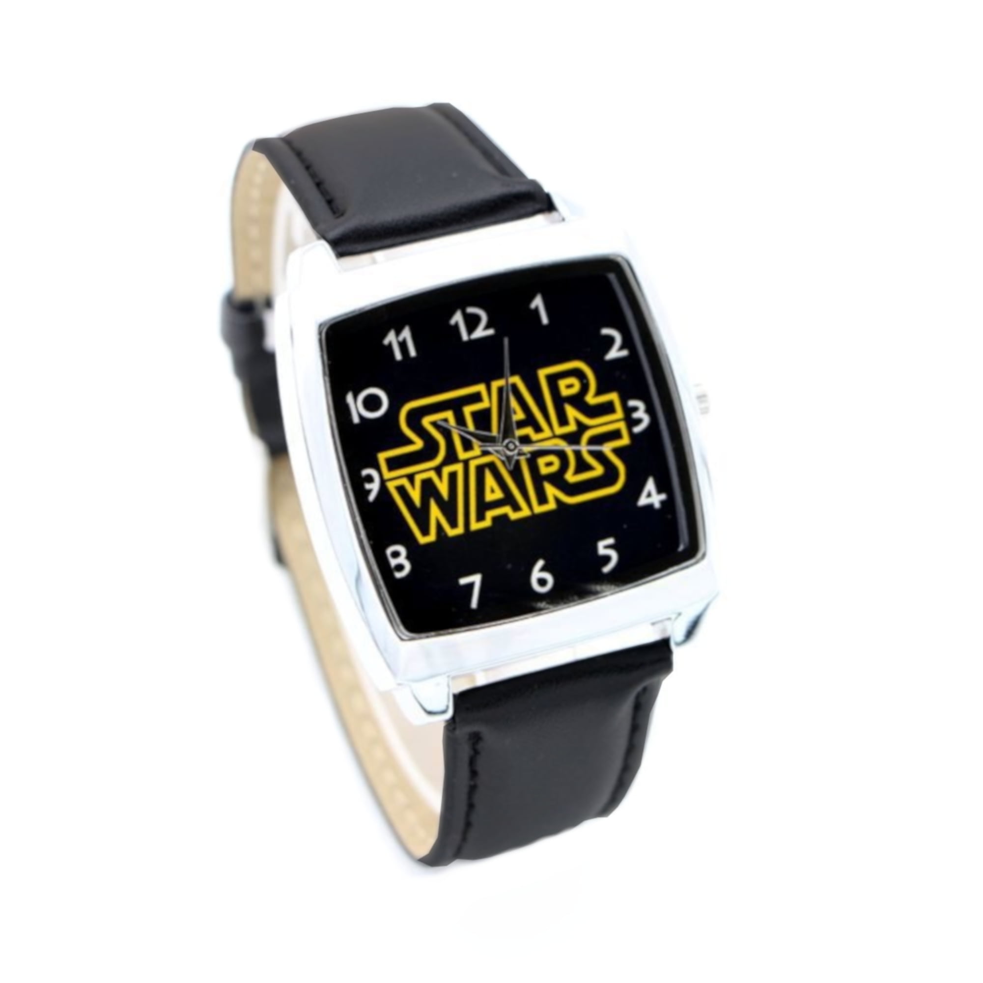 Star Wars Style Watch Square Face Design Watch-135-A - Walmart.com