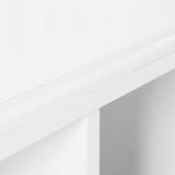 Classic Storage Bench with Bins - White - Walmart.com