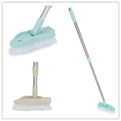 Adjustable Cleaning Brush Tub and Tile Scrubber Brush For Tiles Floor ...
