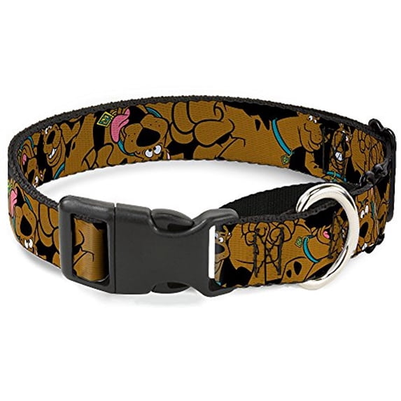 buckle down dog collar martingale wonder woman logo stripe stars red ...