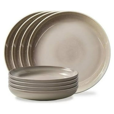 Free Shipping! 48-Piece Stoneware Dinnerware Set, Blue Dinner Set ...