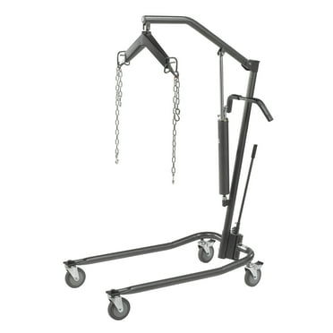 Invacare Lightweight Hydraulic Patient Lift, White, 450 lb. Weight ...
