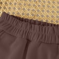 CHEEREAM Flare Pants For Kids Wide Leg Athletic Bow Knot Trouser ...