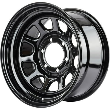 Vision D Window 16x8 8x165.1 -6et Gloss Black Wheel - Walmart.com