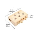 Pet Box Interactive Construction Digging Puzzle Toy for Indoor Pets ...