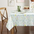 Emma Floral Fabric Tablecloth - 60W x 102L - Walmart.com