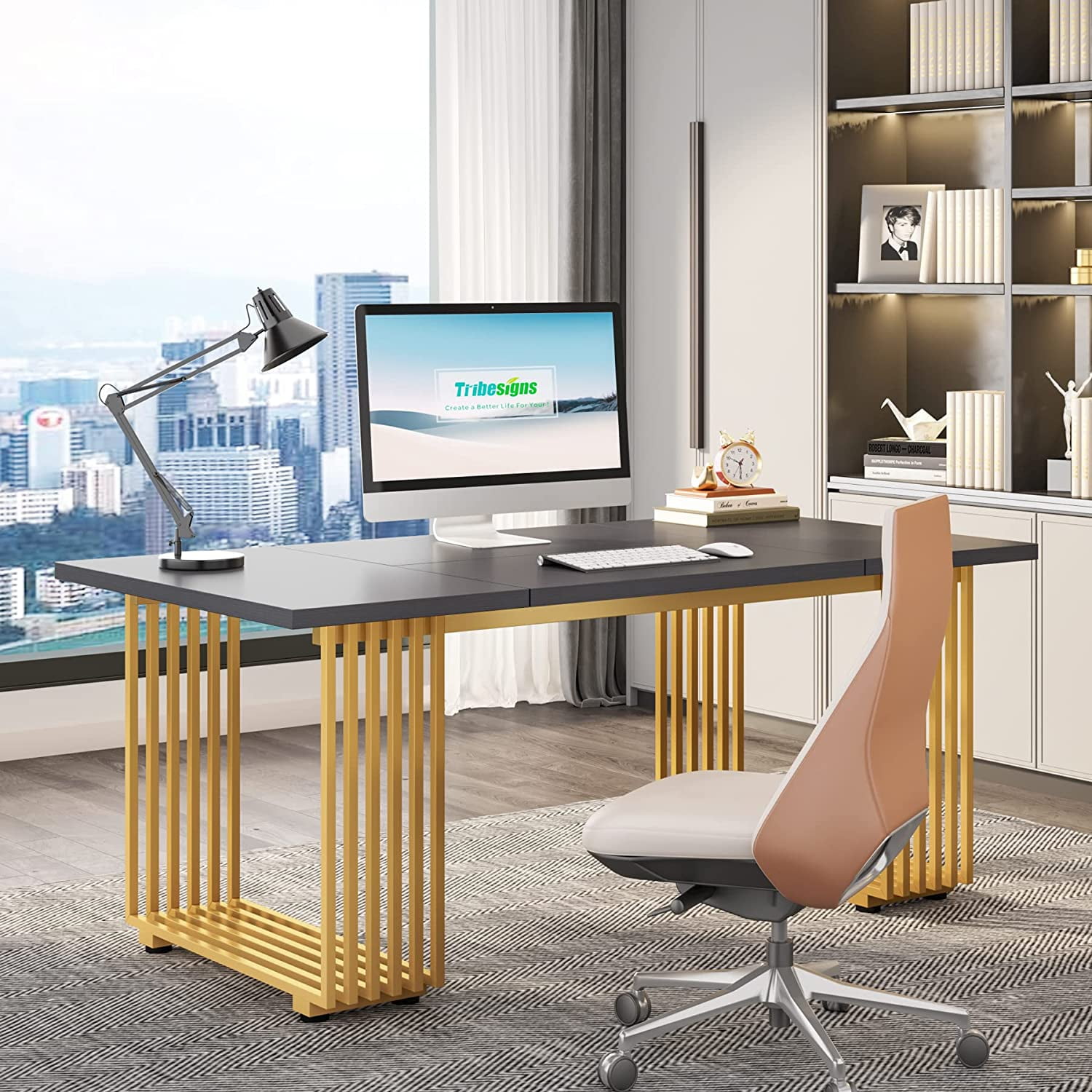Modern Home Computer Room