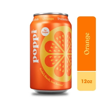 poppi Prebiotic Soda Variety Pack, 12 oz Cans, Pack of 12, Gut-Healthy ...