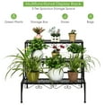 Resenkos Raised Planter Stand, Large Space Flower Rack Shelf,3 Tiers ...