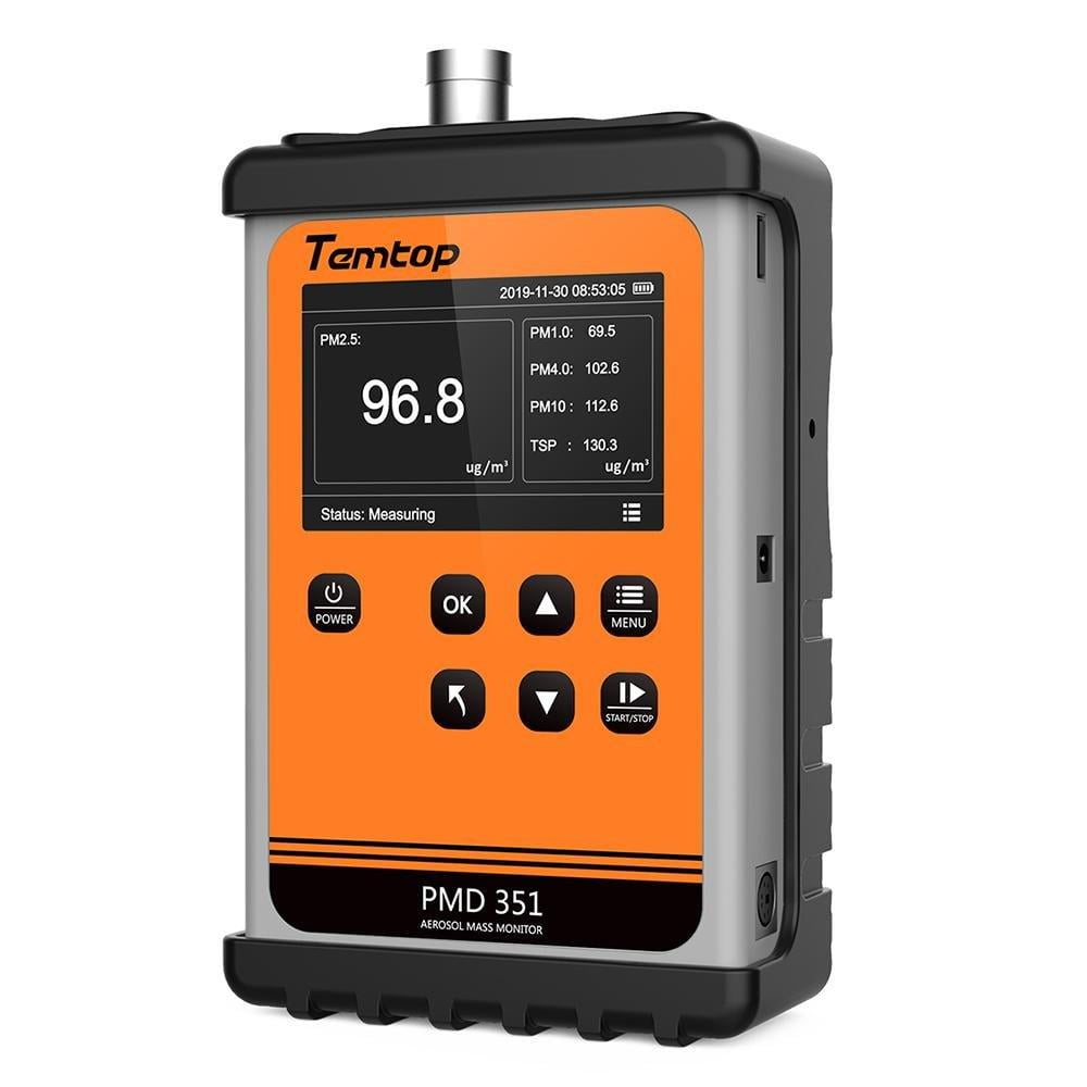 Temtop PMD 351 Handheld Particle Counter Particulate Meter for PM1.0 ...