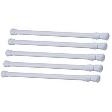 Inevnen No Drill Tension Rods Spring Tension Rods 11.8 to 19.7 Inch ...