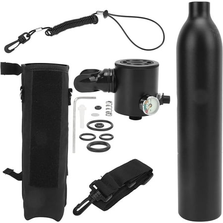Diving Tank Kit, 0.5L Mini Diving Tank with Anti-Lost Lanyard ...