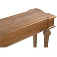Victorian Style Hand Carved 12" Deep Solid Wood Console| Handmade Hand ...