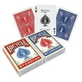 Bicycle Standard Index Playing Cards 1 Deck, Colors may Vary (Red or ...
