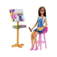Barbie Doll Art Studio Playset with Relax and Create Features ...