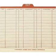 Free Shipping! End Tab Poly Out Guides, Two-Pocket Style, 1/3" End Tab ...