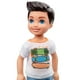 Barbie Club Chelsea Boy Doll (6-Inch Brunette) With Skateboard Shirt ...
