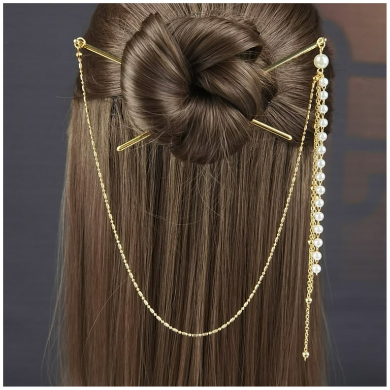 Chinese Double Bun Hairstyle