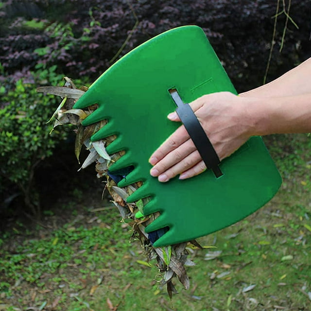 Leaves Cleaning Rubbish Scoop - Yard Lawn Grabber Garden Leaf Pick Up ...