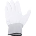 Anti Static Gloves, Nylon Fiber PU Coated Palm Finger Part with ...