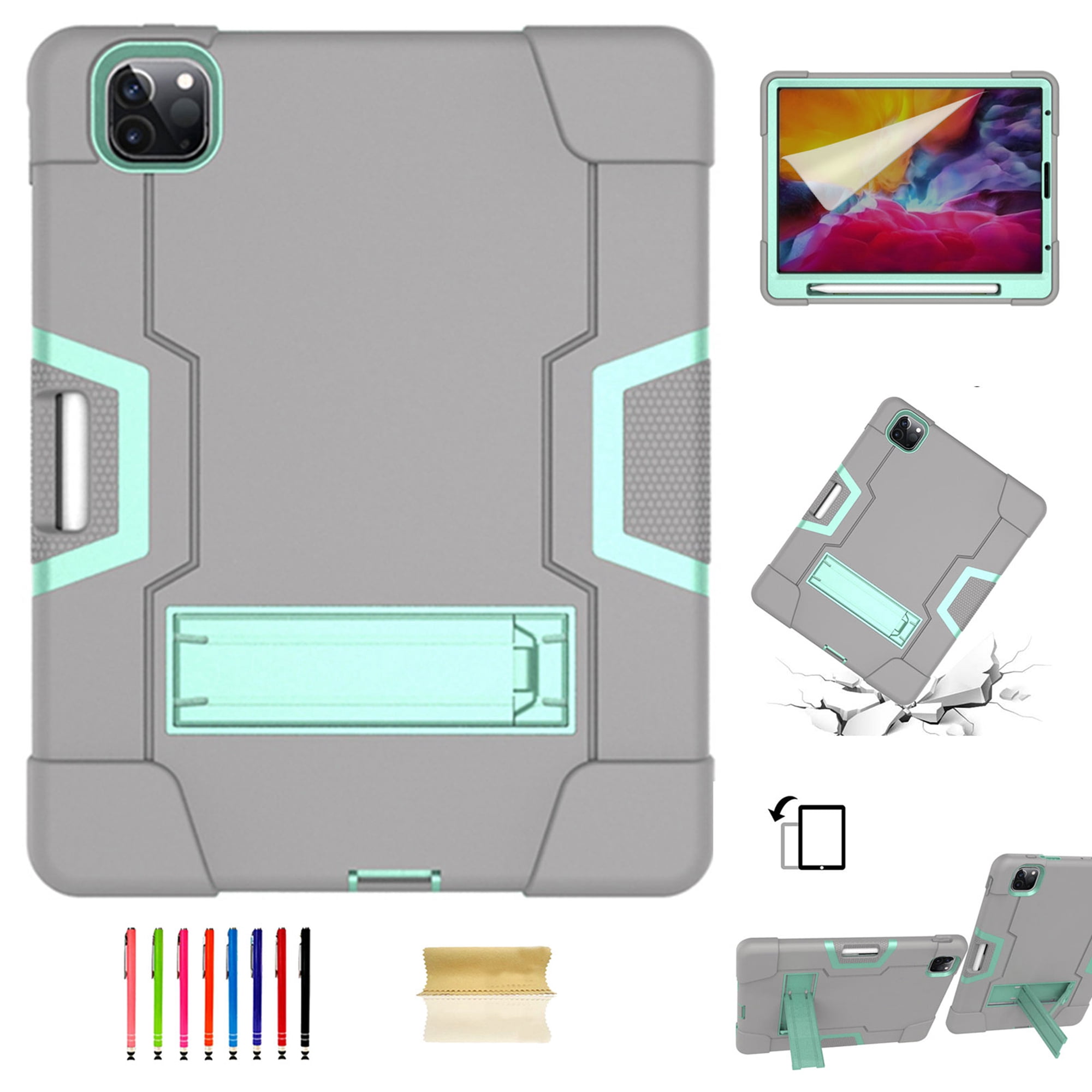 iPad Pro 11 inch 2nd Generation 2020 Shockproof Case with PET Screen ...