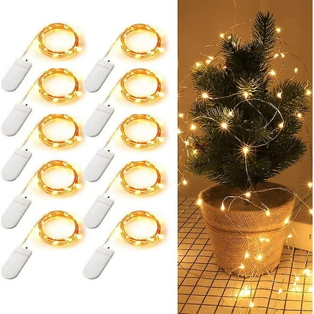 Xizioo Fairy String Lights Led Fairy Lights Battery Operatedcopper Wire ...
