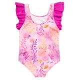 Disney Little Mermaid Ariel Toddler Girls One Piece Bathing Suit ...