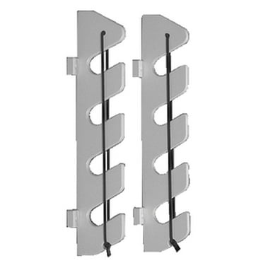 TACO Marine P03-133W 3-Rod Bungee Rod Holder - Pair, White - Walmart.com