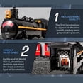 GZBricker GWR 2900 Class Steam Train Building Sets for Adults Boys ...