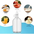Laundry Detergent Dispenser,64oz Fabric Softener Dispenser,Glass Liquid ...