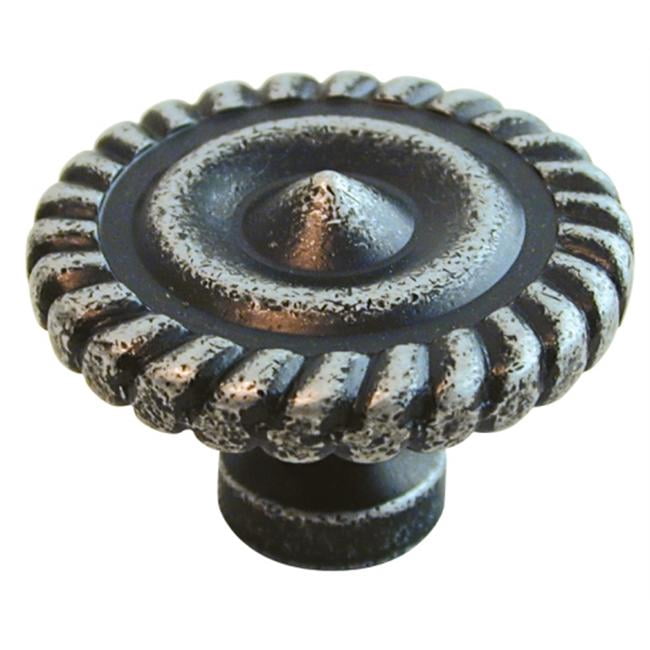 Ultra 1-.25in. Round Antique Silver Designers Edge Cabinet Knob 41697 ...