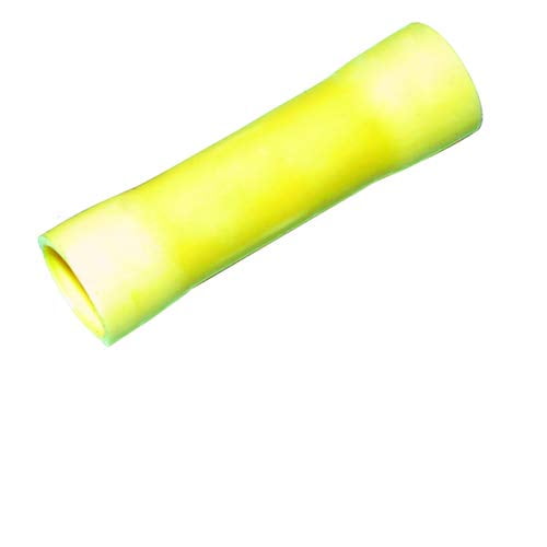 3M Butt Connector Vinyl Insulated 12-10 Gauge Yellow -75PK - Walmart.com