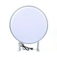 Miumaeov 20'' Outdoor Round LED Light Box Double Side Circular ...