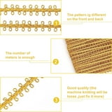 25Yds Polyester Woven Gimp Trim Metallic Gimp Braid Trim Gold Lace ...